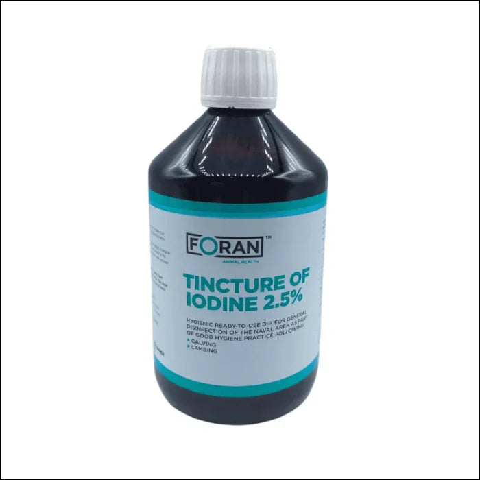 Forans Iodine 2.5% - Foran - £13.50 - TRI Equestrian NI
