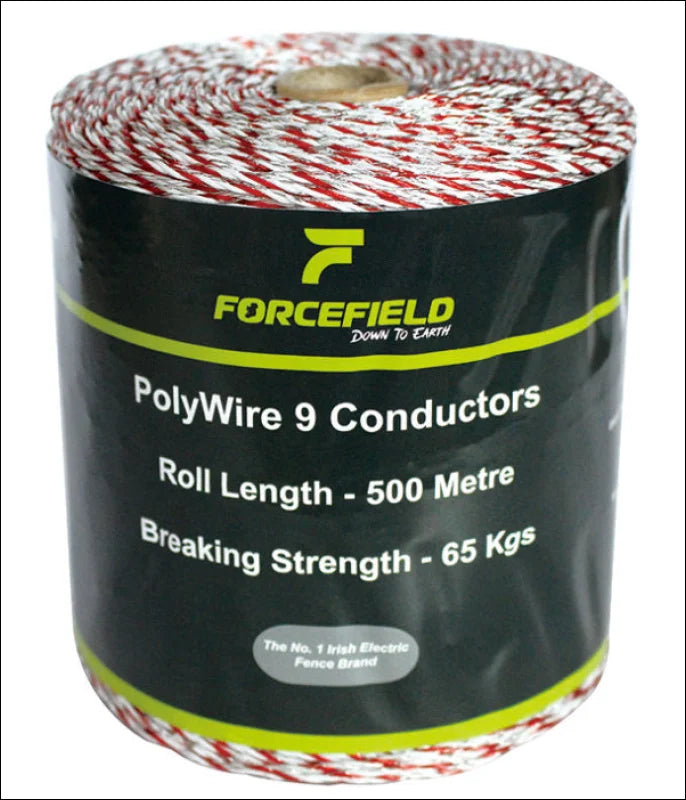 Polywire 9 Conductor - 500m - Forcefield Ireland - TRI Equestrian NI