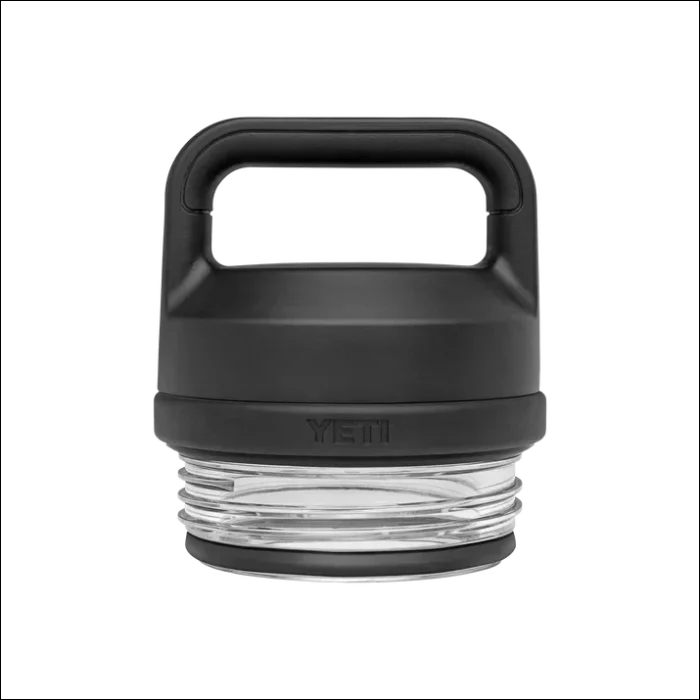 Yeti Rambler Bottle Chug Cap Black - Yeti - TRI Equestrian NI